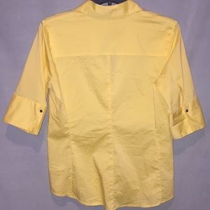 7th avenue | Tops | 7th Avenue Yellow Blouse | Poshmark